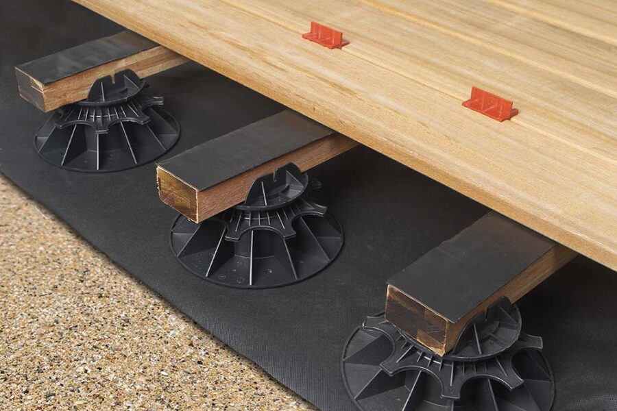 Les avantages d’une pose de terrasse bois sur plots - Magazine ...